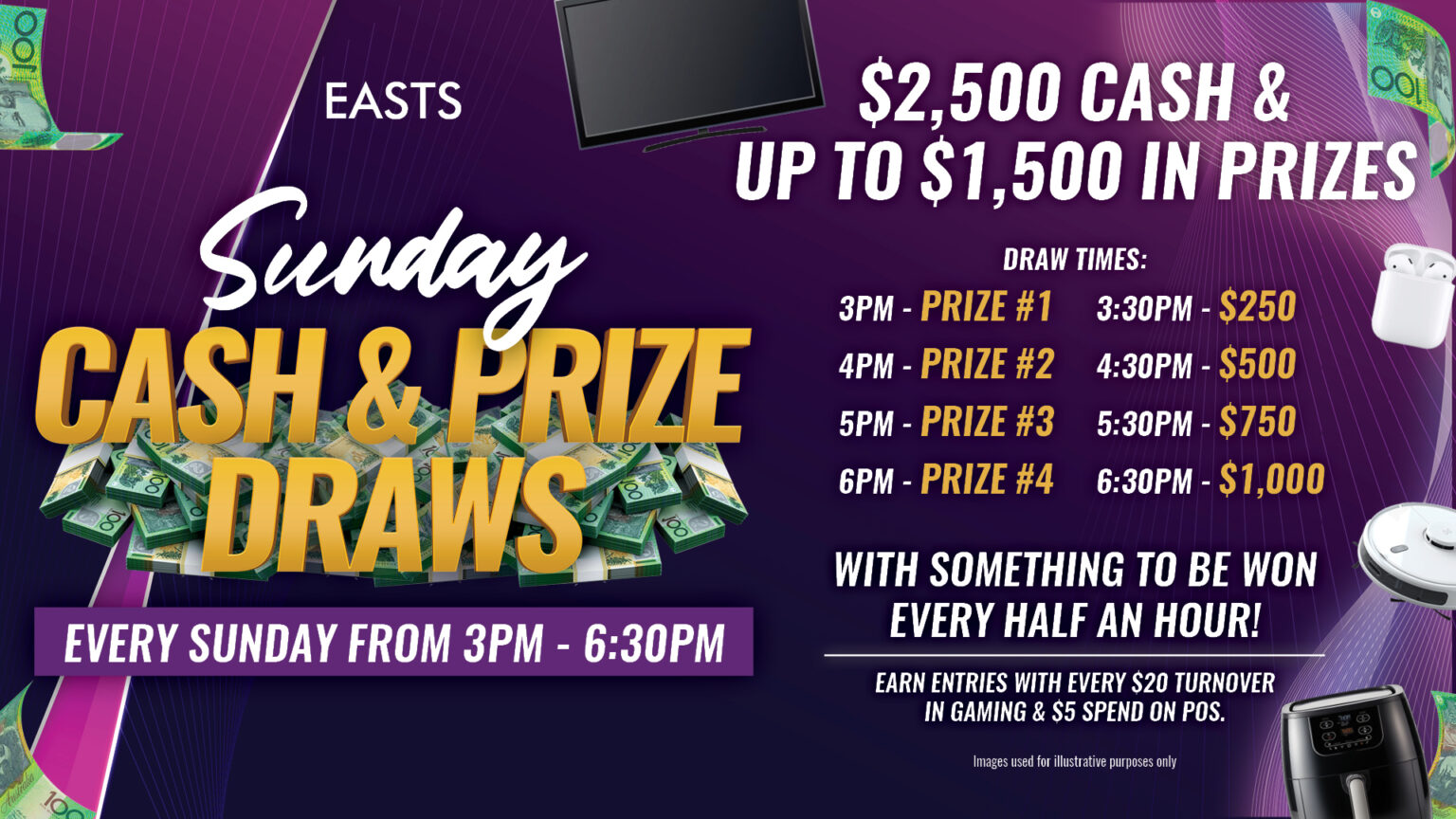 Promotions - Easts Leagues Club